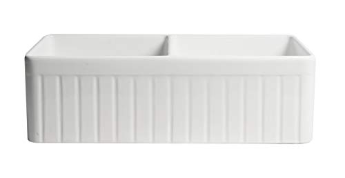 Alfi brand ABF3318D-W Kitchen Sink, White