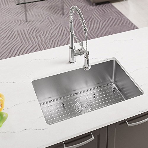 2920S Single Bowl 3/4" Radius Stainless Steel Sink, 16-Gauge, Sink Only