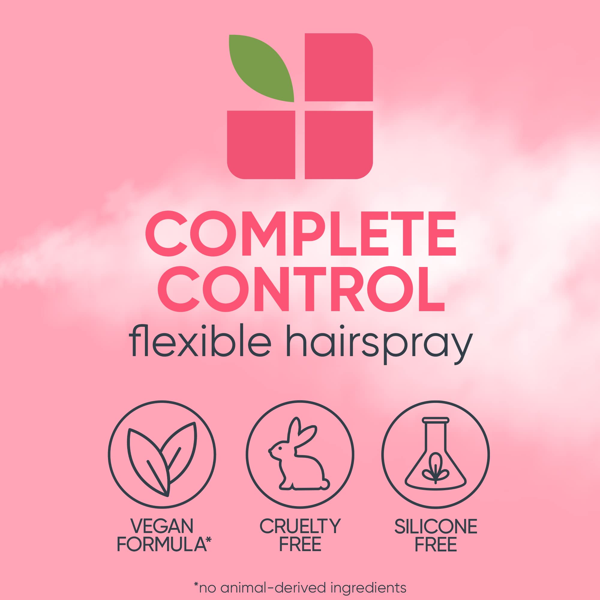 BIOLAGE Paraben-Free Styling Complete Control Hairspray For All Hair Types - Adjustable Control Hairspray For Volume, Texture & Hold, 10 Oz