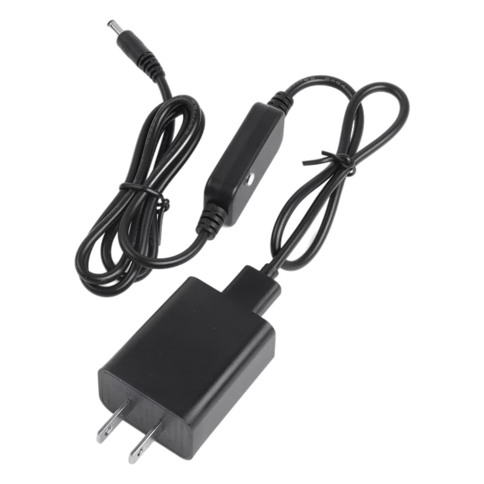8.4V 1.5A USB Power Adapter - AC 100-240V 50/60Hz 0.6A to DC 8.4V 1.5A USB Power Adapter, with 65 Inches USB Charging Cable, for 2200mAh/3000mAh Li-ion Battery, TV Box, Router