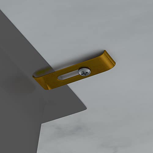 6011 11 Sink Clips - Undermount Sink Brackets, Supports - Dowell Sink Clips - 6 Pack Kit - Kitchen Sink Clips - Sink Clips - Undermount Kitchen Sink Clips