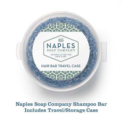 Naples Soap Company Solid Shampoo Bar for All Hair Types – Eco-Friendly, Free of Parabens, Alcohol, Pthalates – Handmade, pH Balanced, Hydrating Haircare, Lasts 50-75 Uses – Boyfriend, 1.75 oz