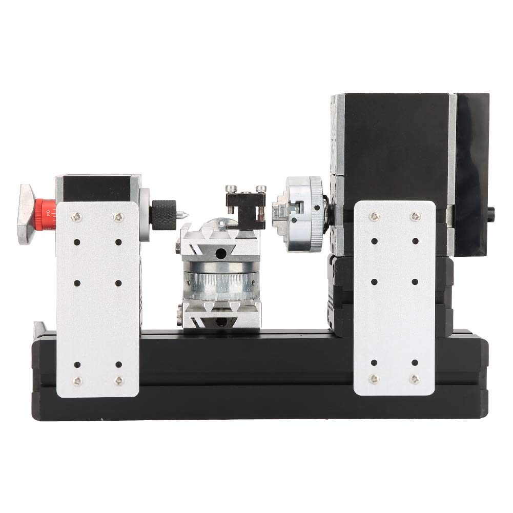 60W Mini Rotating Lathe,12000RPM Metal Rotating Lathe,Mini Lathe Machine Lathe Machine Tools,for Wood Metal Glass Plastic Machining