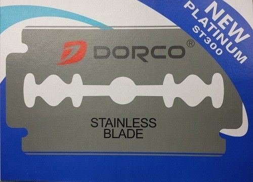 Dorco Double Edge Razor Blades - Stainless Blades 100 pcs Barber Supplies