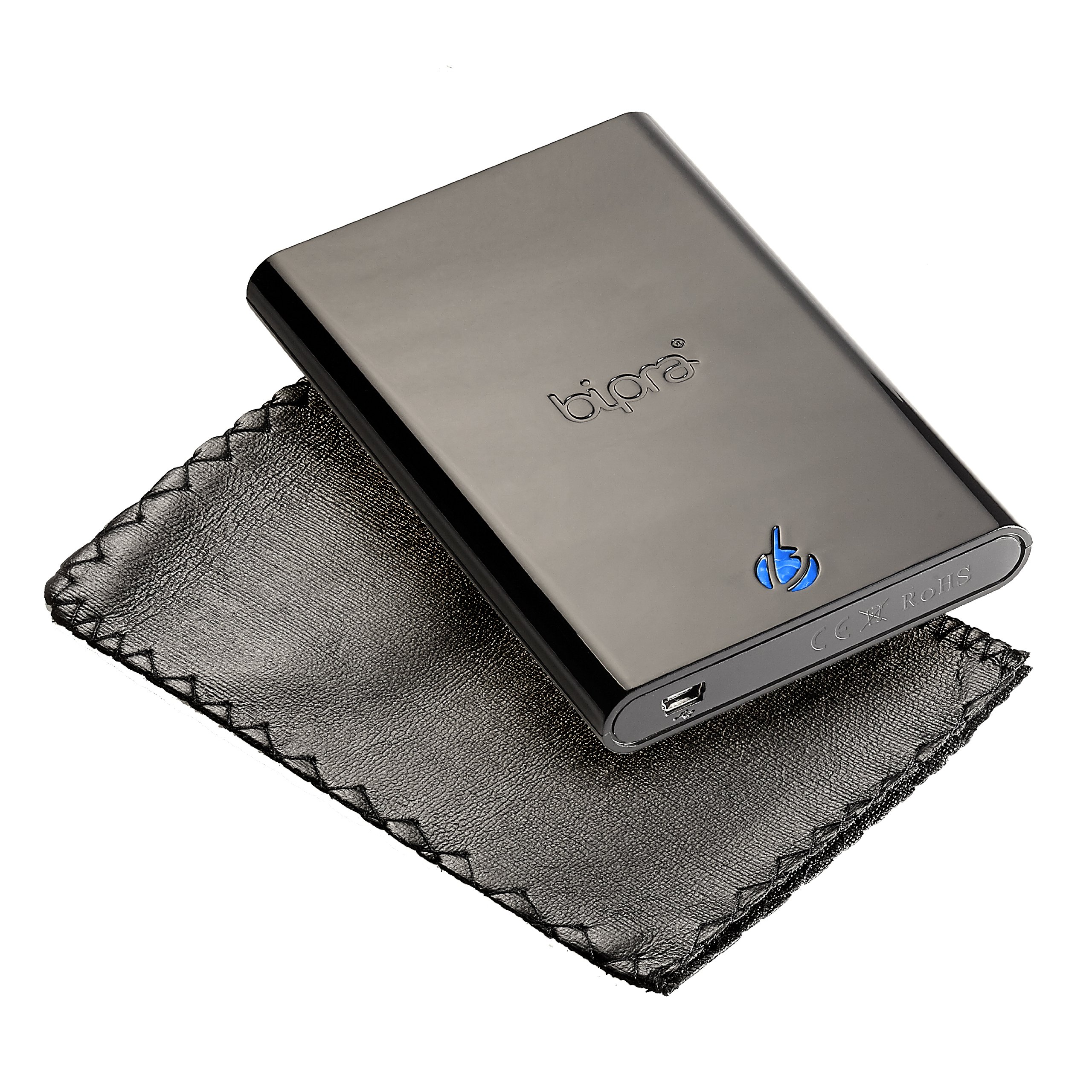 BIPRA S2 2.5 Inch USB 2.0 Mac Edition Portable External Hard Drive - Black (500GB)
