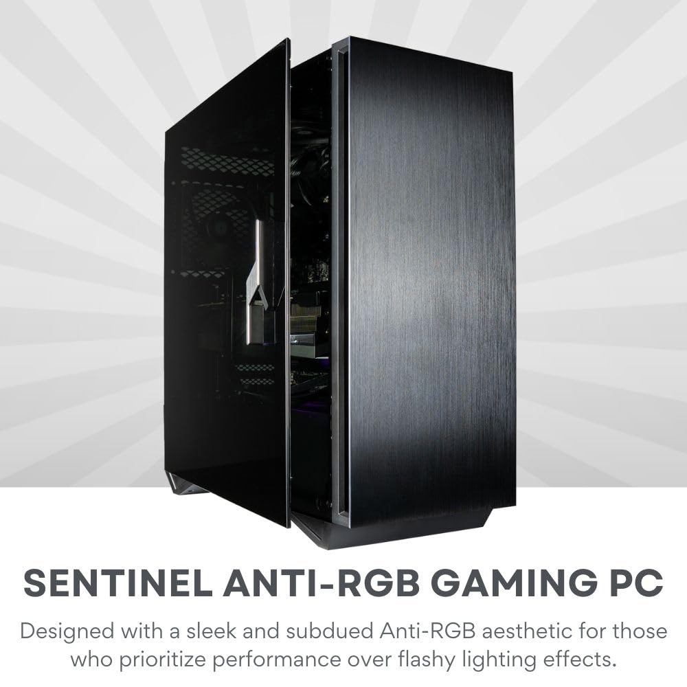 Empowered PC Sentinel Gaming Desktop - NVIDIA GeForce RTX 4080 Super 16GB, Intel 24-Core i9-14900KF, 32GB DDR5 RAM, 1TB Gen4 NVMe SSD, WiFi 6E, Windows 11-360mm Liquid Cooled Tower Gamer Computer