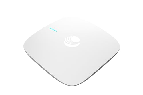 Cambium Networks cnPilot e410 Wi-Fi 5 Indoor Wi-Fi Access Point - Canada - Beamsteering and Interference Resistance - Enhanced Roaming up to 1000 Devices - 2x2 (IC) - PL-E410X00B-CA