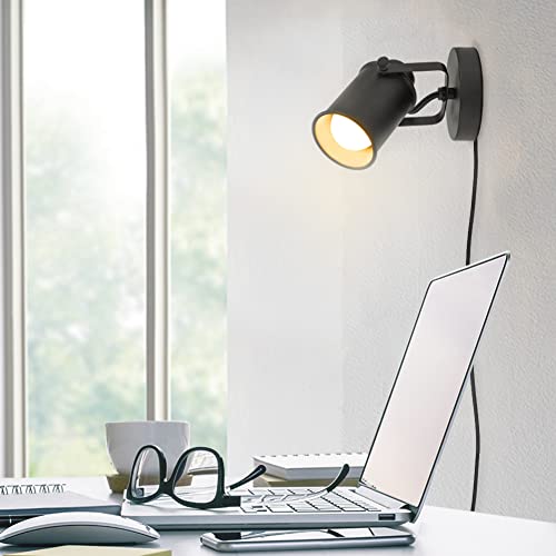 Catalina Lighting 18775-012 Modern Multipurpose Spotlight Desk or Wall Mount Accent Lamp, 6", Dark Bronze