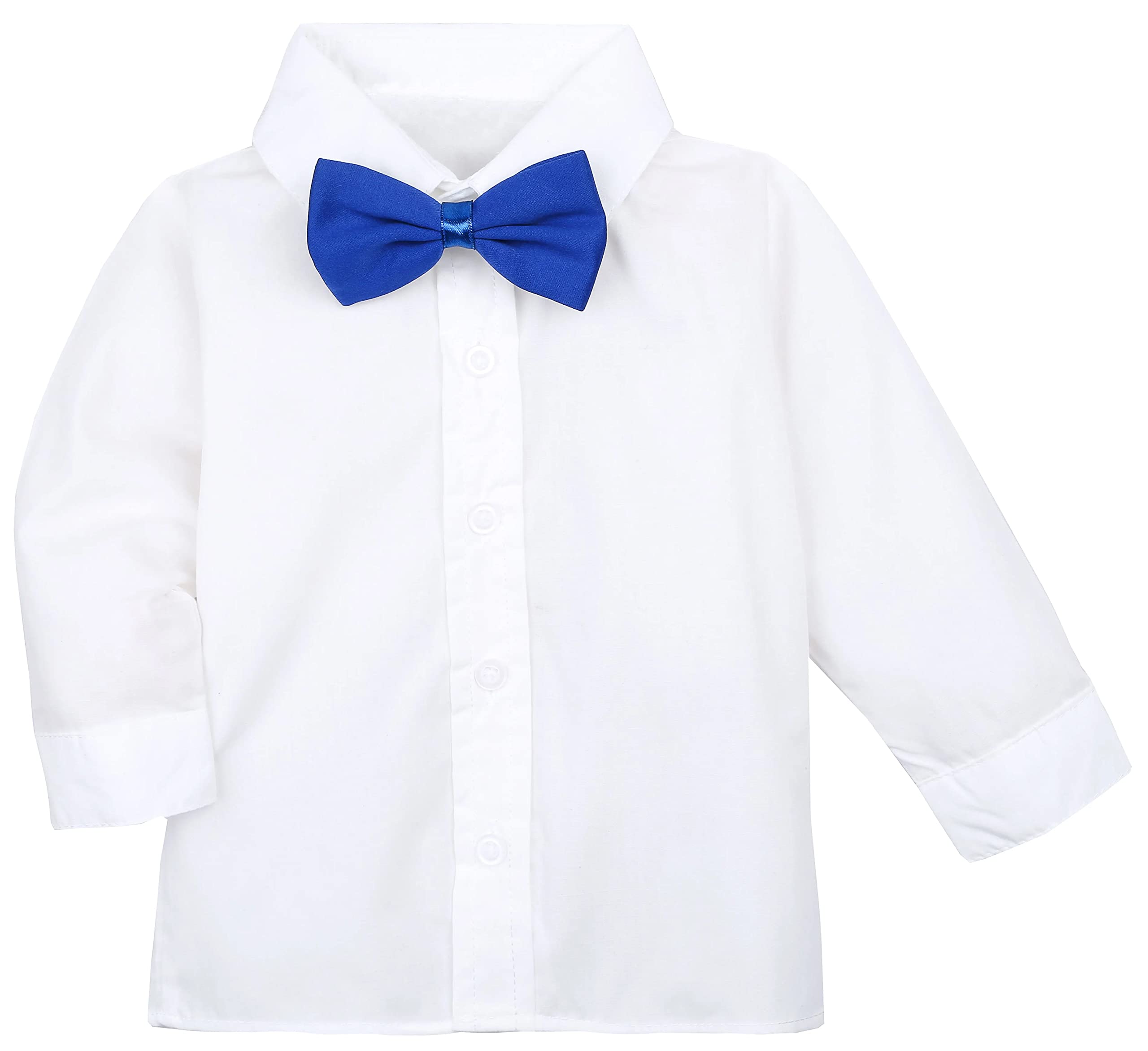 Lilax Baby Boy Gentleman Tuxedo Outfit Infant 4 Piece Set 0-3 Months Royal Blue