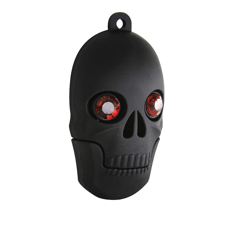 64GB USB 2.0 Flash Drive,Skull Heads Shape Portable USB Memory Stick,Super Large Storage Space, with Storage and Backup, ,Cute Micro USB Storage Memory Stick