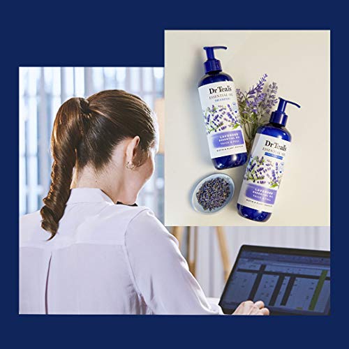 Dr Teal's Thick & Full Essential Oil Shampoo, Lavender, 16 Fl Oz