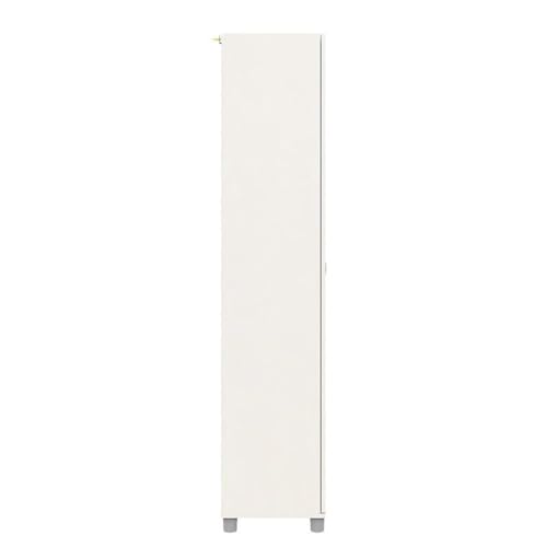 Pemberly Row Transitional 16" Utility Storage Cabinet in White