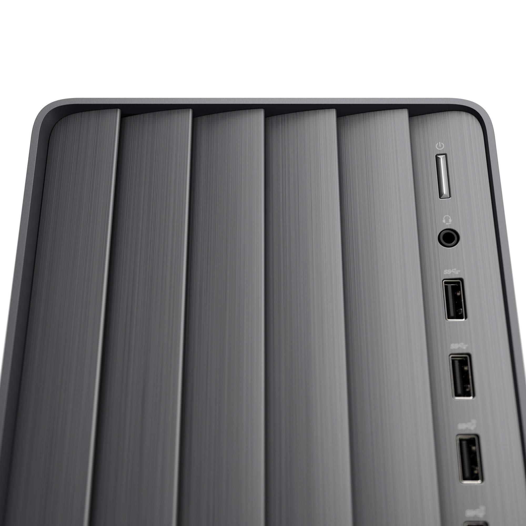HP ENVY Desktop Computer, Intel Core i7-9700, 16GB RAM, 1TB Hard Drive, 512 GB SSD, Windows 10 (TE01-0020, Black)