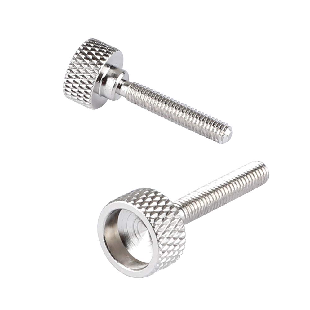 CAMVATE M4 × 20 Cupped Cap Screw Thumb Screw (2 Pieces) - 1989