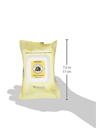 Burt's Bees Baby Face & Hand Cloths, Unscented Cleansing Wipes - 30 Wipes