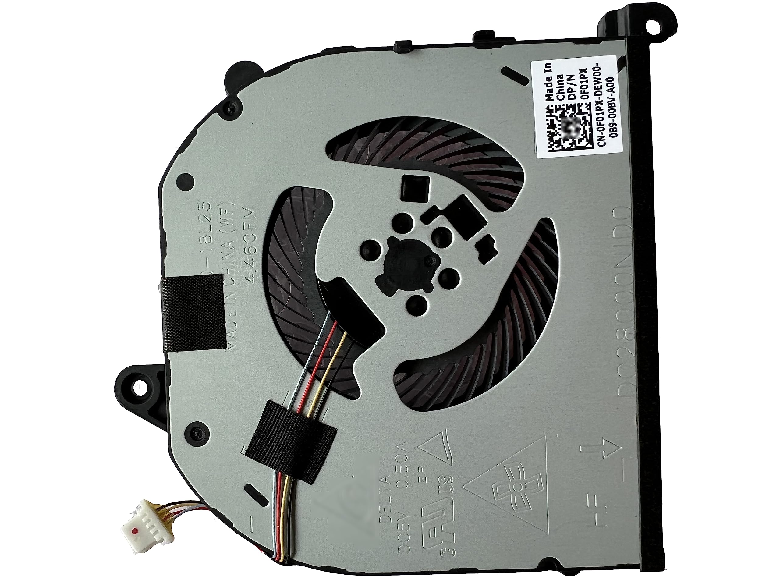 HK-Part Fan for Dell Precision 5540 XPS 15 (7590) (9570) Left Side CPU Cooling Fan - F01PX 0F01PX