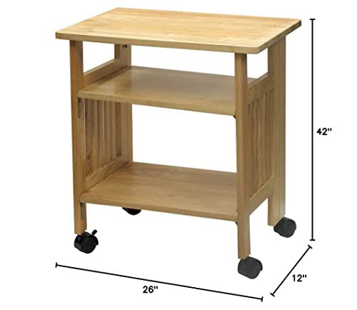 Winsome Wood Mission Shelving, Natural & Wood Mission Home Office, Natural