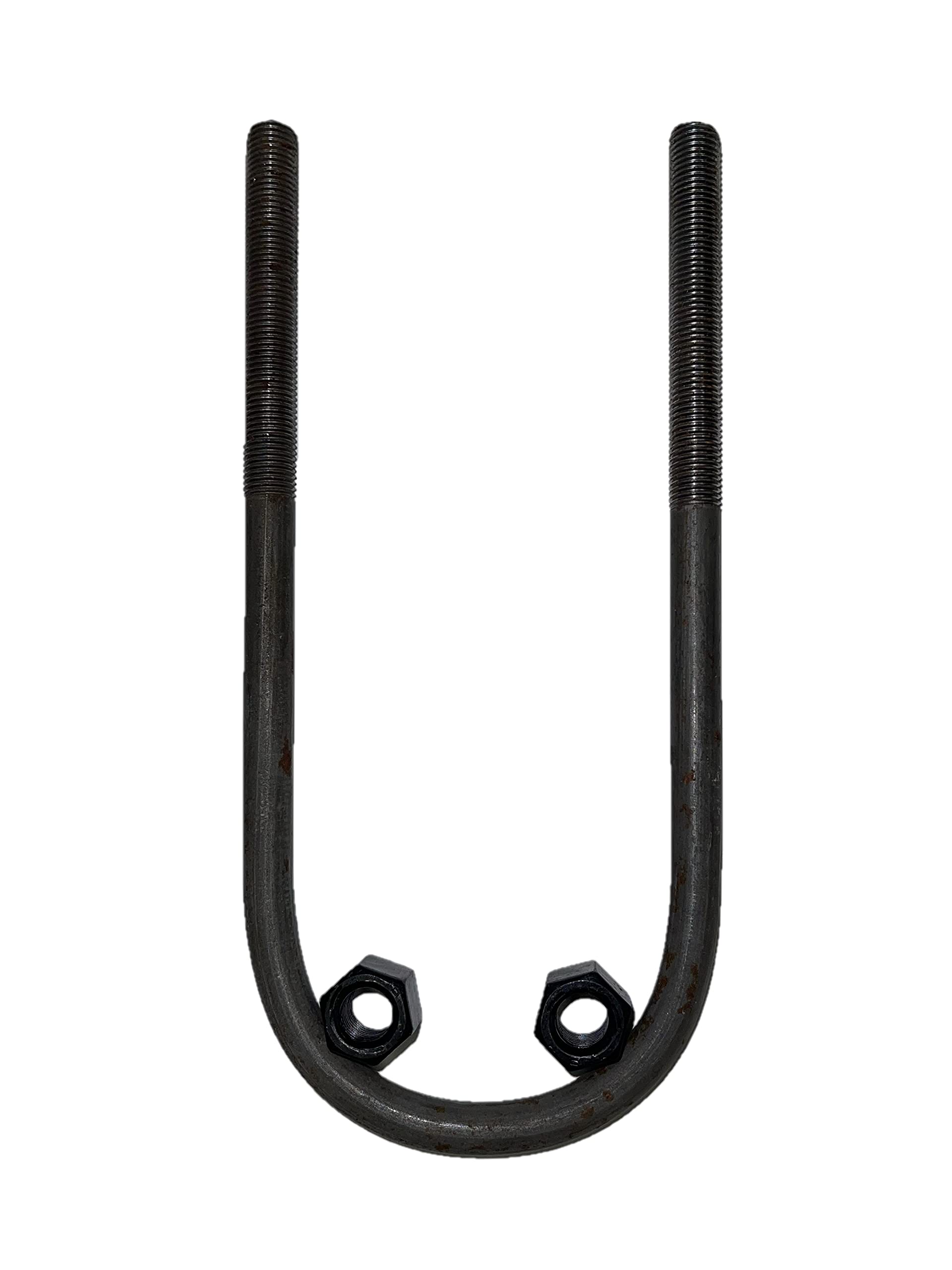 Round U-Bolt 9/16" Thick x 3-3/4" ID x 8" Long w/Zinc Plated Nuts Farmer Bob's Parts R258