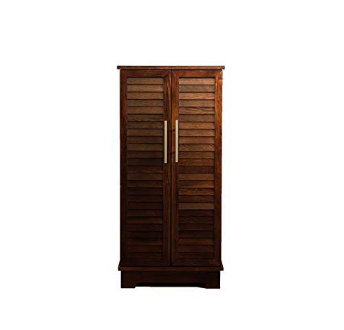 Alveare Home Port Fully Locking Jewelry Armoire, Chocolate