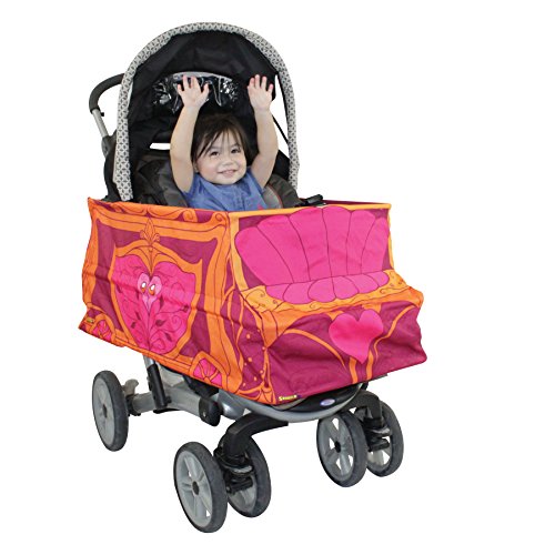 Princess Carriage Costume Turns Stroller Into A Baby, Toddler Ride On Car Toy