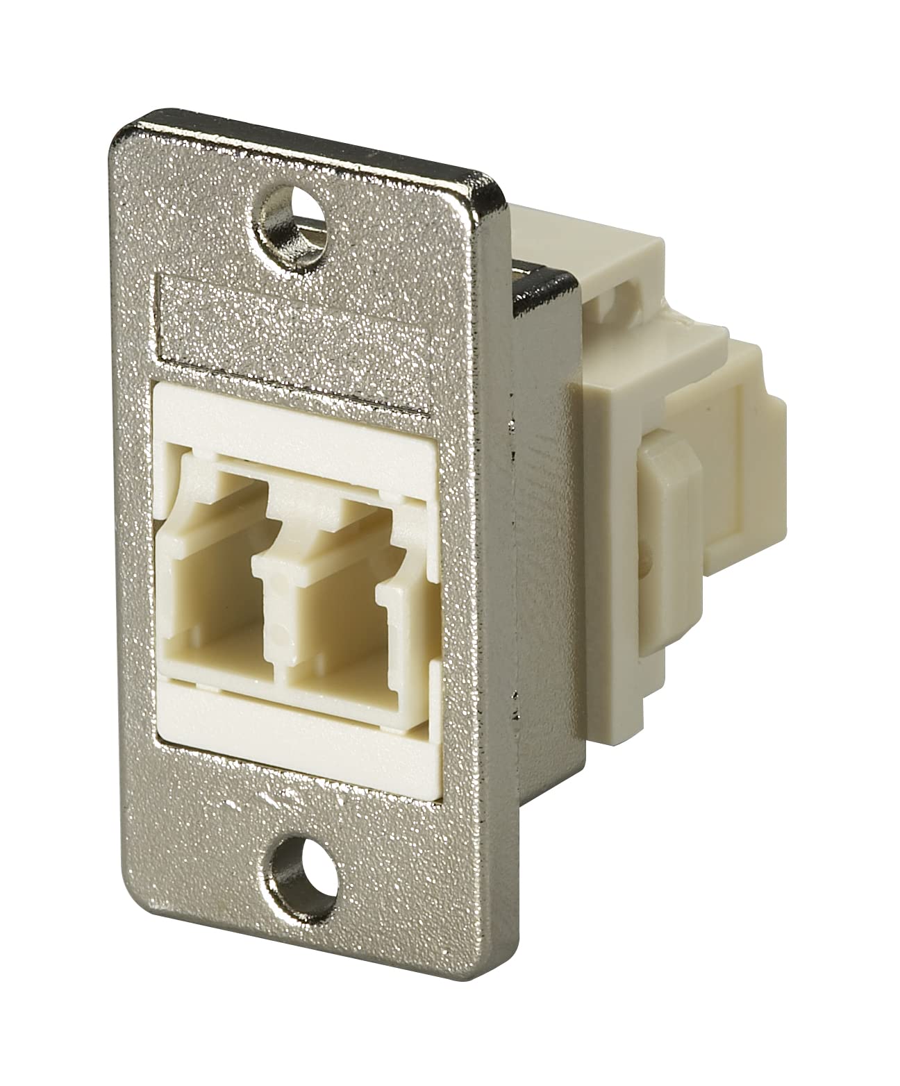 Black Box FMT1000 Panel Mount Bezel - Keystone Opening, Silver