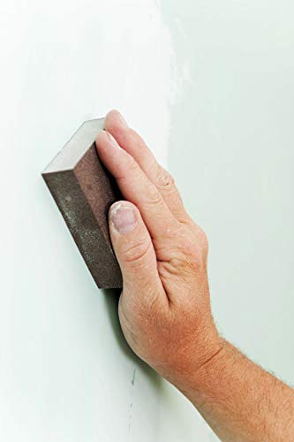 3M Sanding Sponge, 3 3/4 in x 2 5/8 in, Medium, 12-Pack