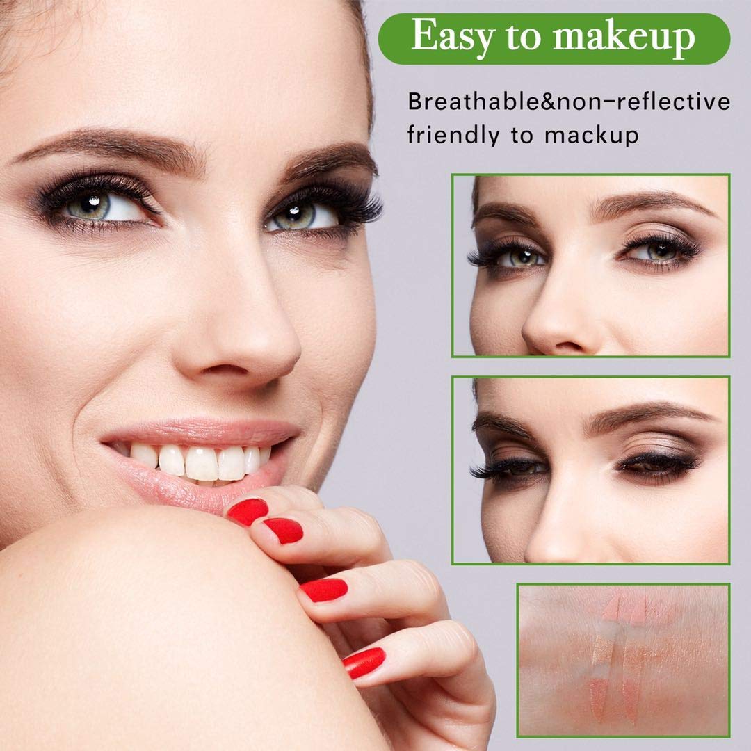6MM Self-Adhesive Eyelid Tapes One-Sided Sticky Eyelid Stickers Beauty Tools, Eyelid Lift Strips for Hooded Droopy Uneven Mono-eyelids