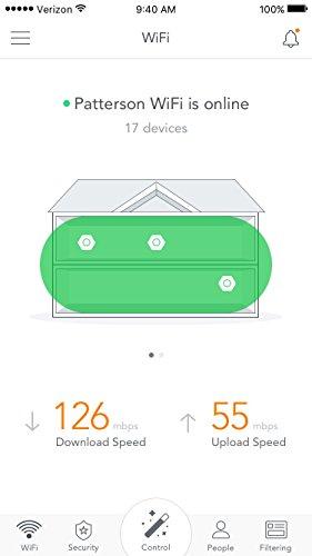 Luma Whole Home WiFi (2 Pack - Orange) - Replaces WiFi Extenders and Routers, Compatible with Alexa, Free Virus Blocking, Free Parental Controls, Gigabit Speed