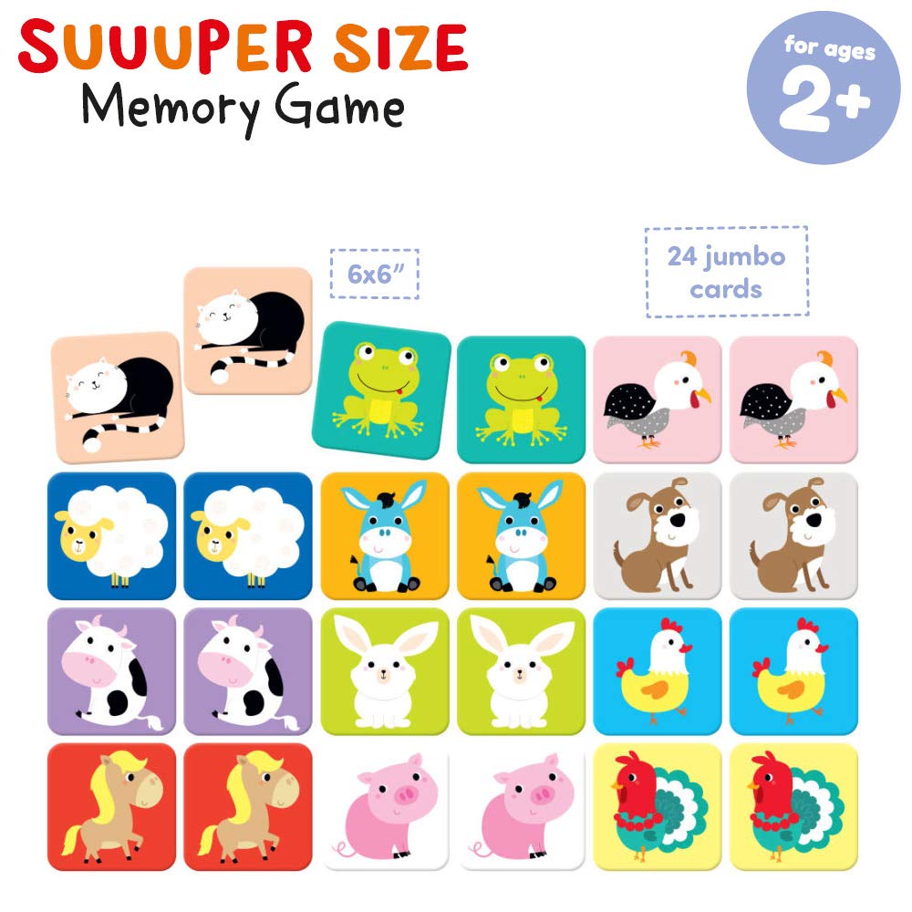 Banana Panda Memory Game and Matching Puzzle Bundle for Toddlers