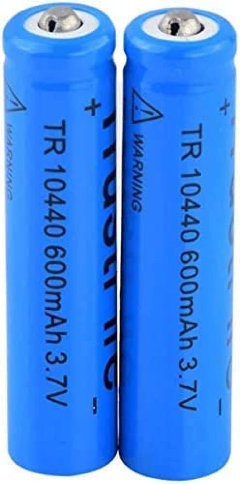 3.7V 600Mah 10440 Li Ion Lithium Batteries Rechargeable Batteries for Remote Control Flashlight Le,2pcs