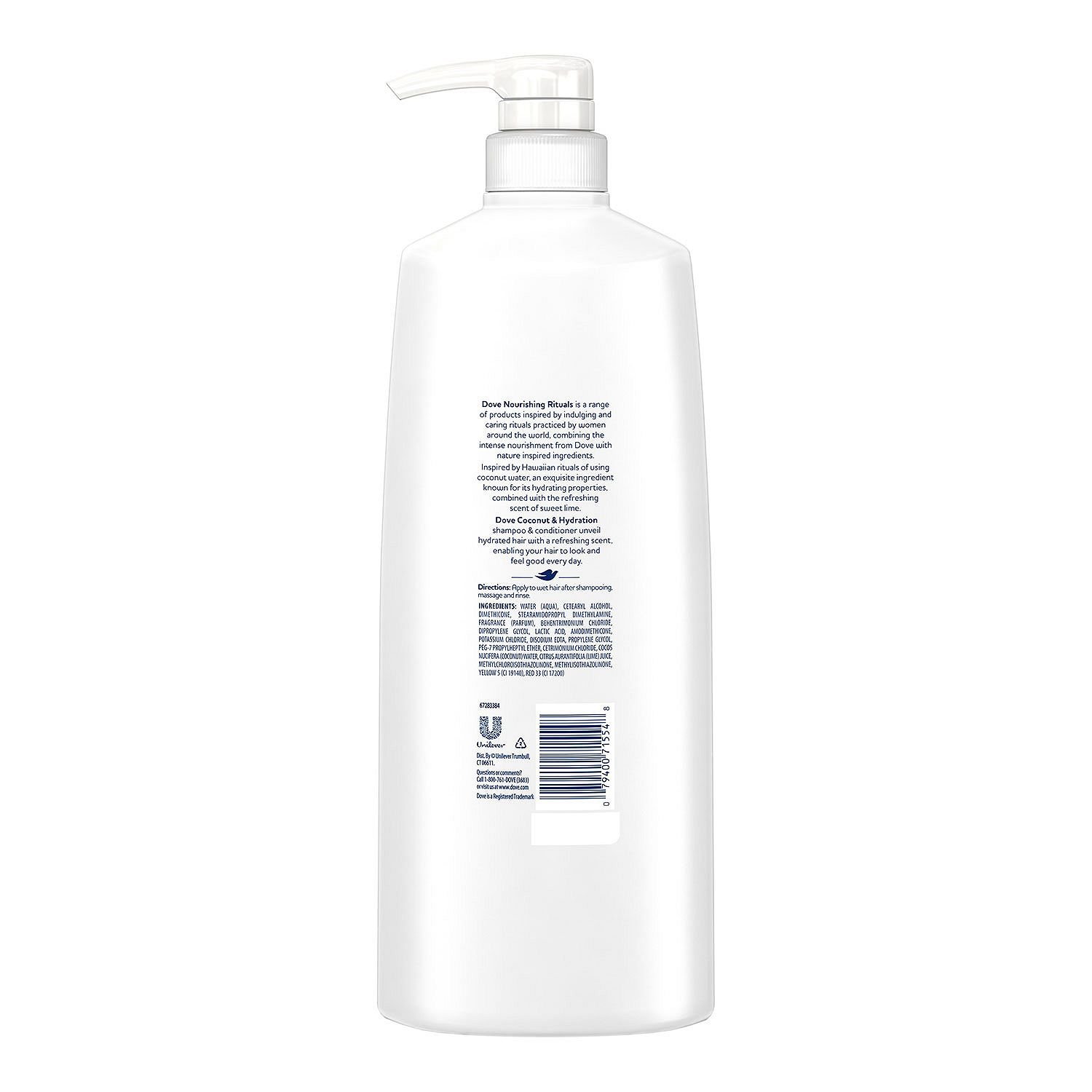 Dove Hydrating Coconut Conditioner (40 Fl Oz)