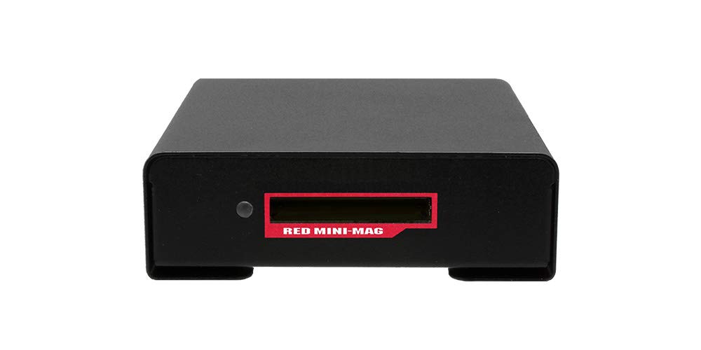 Blackjet VX-1R is a RED Mini-MAG Reader That's USB 3.2 Gen 2 (RED Approved). It has Read speeds of 525 MB/s. It's a Designed for Professional DIT for The Video, Broadcasting, and Cinema Market.