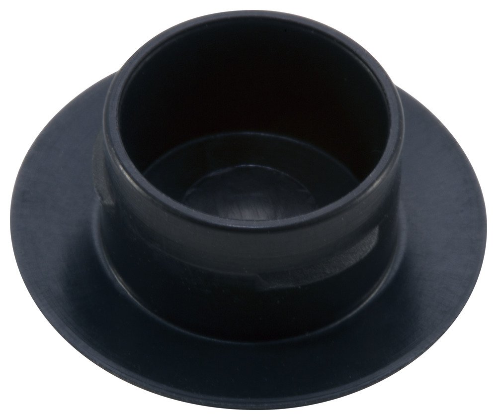 Caplugs 99391745 Plastic Push-in-Plug. PIP-9/16, PE-LD, to fit SAE Thread Size 9/16" to fit NPT Thread Size -", Black (Pack of 200)