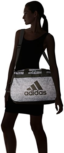 adidas Diablo Small Duffel Bag, Jersey Onix Grey/Black, One Size