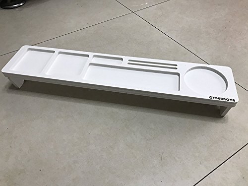 CYBERNOVA Desk Organiser Office Small Objects Storage Keyboard Commodity Shelf