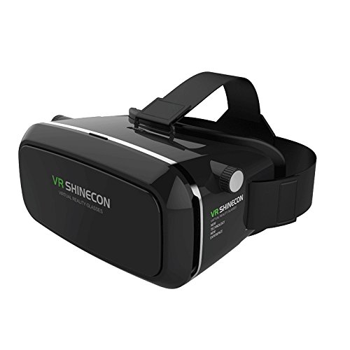 3D VR Glasses - For 3.5 To 6.0 Inch Smartphones, Padded, Adjustable Focal Depth