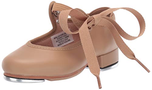 Bloch Girls Annie Tyette Dance Shoe, Brown Tan, 5 Toddler