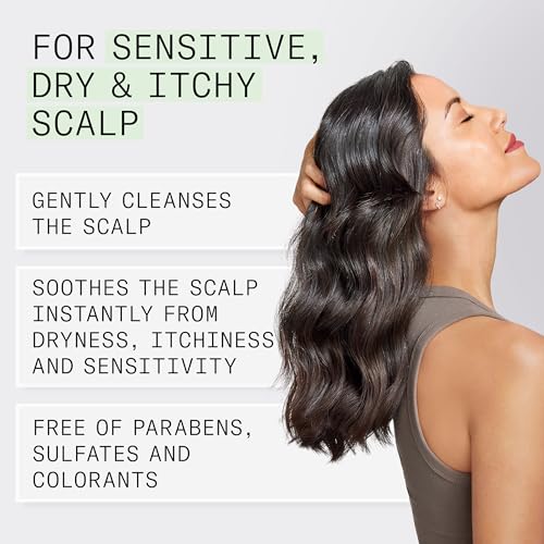 Nioxin Scalp Relief Cleansing Shampoo - Shampoo for Sensitive Scalp, 6.7 fl oz (Packaging May Vary)