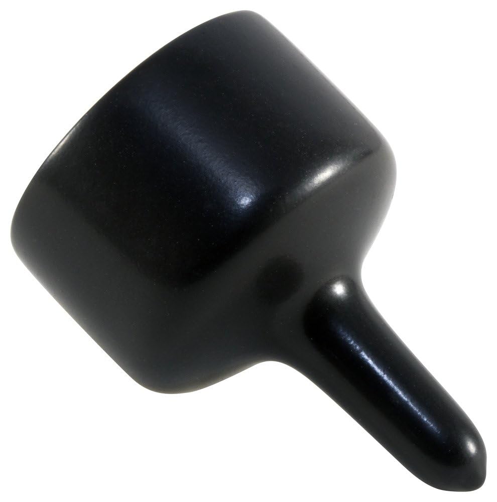 Caplugs HEZ-615-12 HEZ Series â Flex500 Flexible Caps with Extra-Long Pull-Tab 400 Pack, Black Vinyl 0.615" ID, Masking, Painting, Plating, Powder Coating, Temp Resistant, Easy Removal