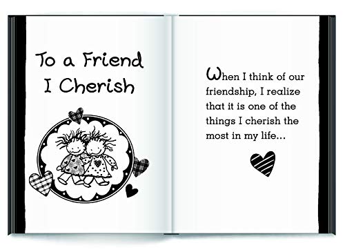 Blue Mountain Arts Little Keepsake Book "Forever Friends" 4 x 3 in. Perfect Pocket-Sized Mini-Book—Christmas, Birthday, or “Just Because” Friendship Gift, by Marci & the Children of the Inner Light