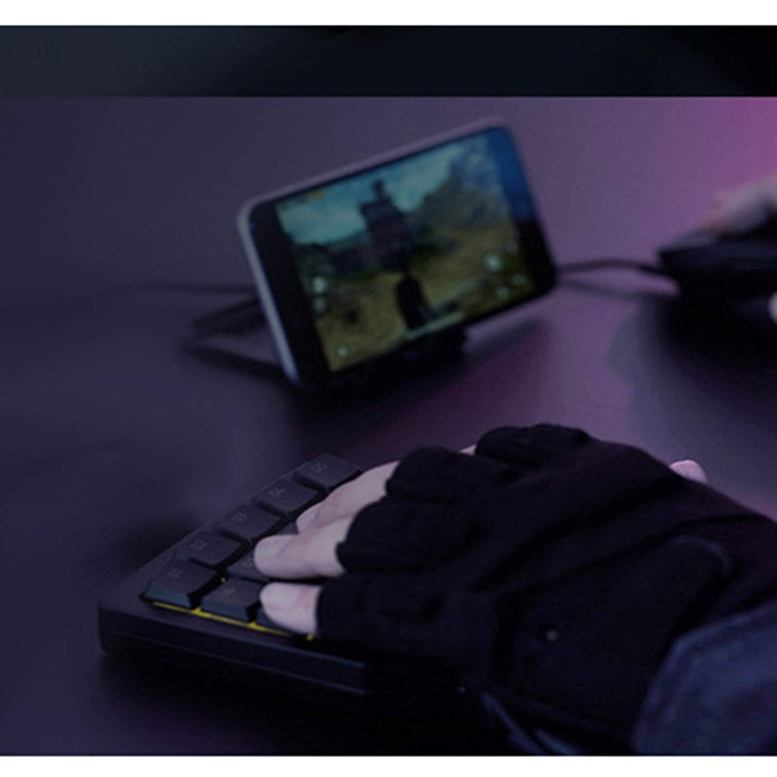 MODJUEGO Keyboard Mouse Converter-Q1 Portable Mobile Gaming Adapter for PUBG Android IOS Mobile Phone Gaming(Note: Not applicable to IOS 13.4 and above)