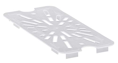 Cambro (30PPD190) Third-Size Translucent Food Pan Drain Shelf