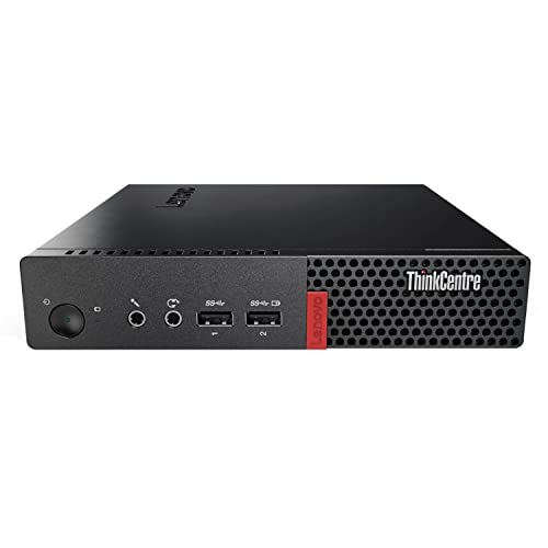 Lenovo ThinkCentre M910x Tiny Desktop, Intel i5 7500 3.4Ghz, 16GB DDR4, 512GB NVMe M.2 SSD, WiFi, Windows 10 Pro (Renewed)