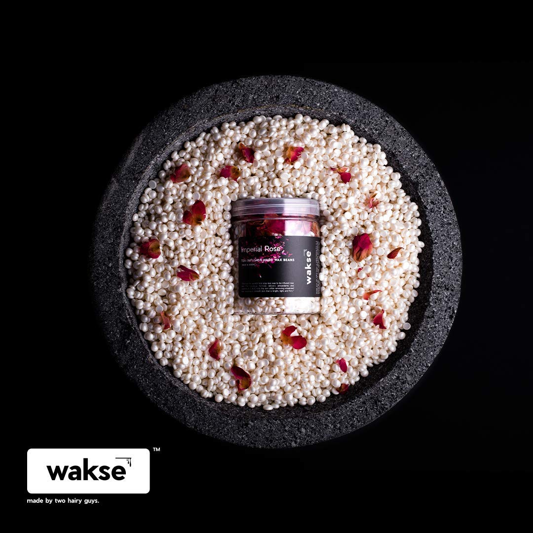 wakse Mini Imperial Rose Hard Wax Beans (4.8 oz)