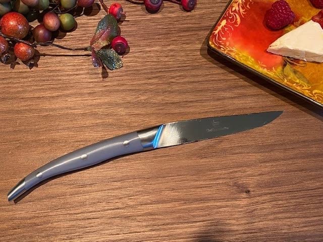 Arc Cardinal Chef & Sommelier Imperial Steak Knife, Made in USA, 9 5/8-Inch, Grey, Set of 12