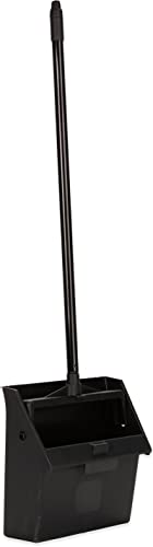 Carlisle FoodService Products 36141003 Duo-Pan Upright Lobby Pan, 30" Handle, Black (Pack of 6)