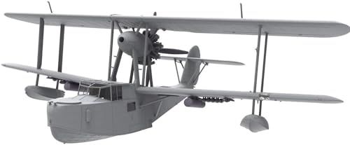Airfix Model Airplane Kit Gift Set - A09183 Supermarine Walrus Mk.I, Plastic Plane Model Kits for Adults & Kids 14+, Skill Level 3, 1:48 Scale WW2 Military Aircraft Models - Real Aeroplane Models