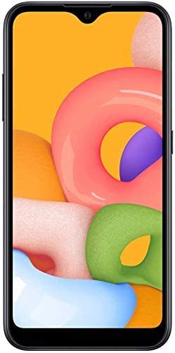 Samsung Galaxy A01 SM-A015A 16GB 5.7” Single-SIM AT&T GSM Unlocked Android Smartphone - Black