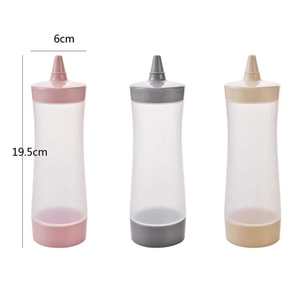 3pcs Cereal Dispenser Tip Squeeze Bottle Small Bbq Sauce Bottle Sauce Container with Lid Ketchup Squeeze Bottle Sauce Bottles Squeeze Bottles Ketchup Bottle With Cover Honey Bottle