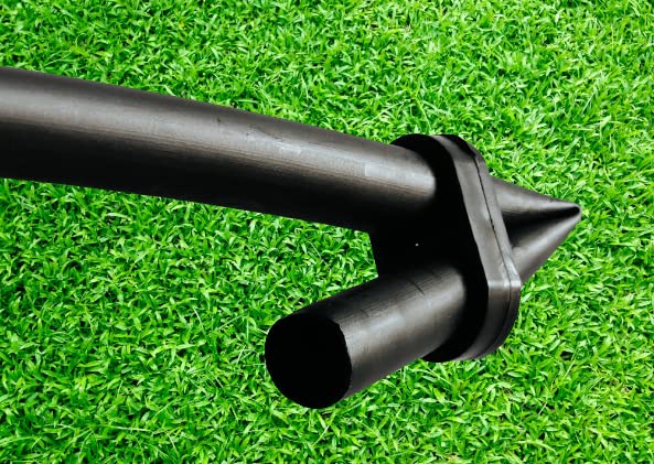 40 Pieces Drip Irrigation Fittings Kit 1/2" Tubing Set, 8 Tees, 8 Couplings, 8 Elbows, 8 Straight Connector with tap and 8 End Cap Plugs for Drip Irrigation Systems